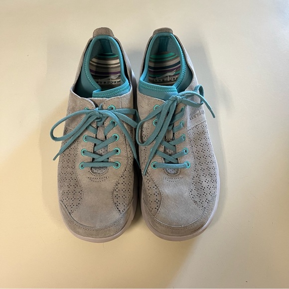 Dansko | Shoes | Dansko Solved Grey Suede Walking Shoes | Poshmark